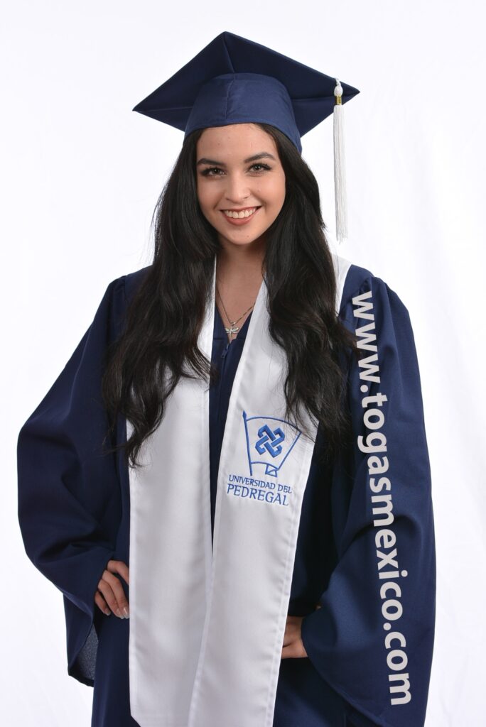 04. Set de Toga, Estola de TAFETAN, BIRRETE (2 PARTES) – Togas México